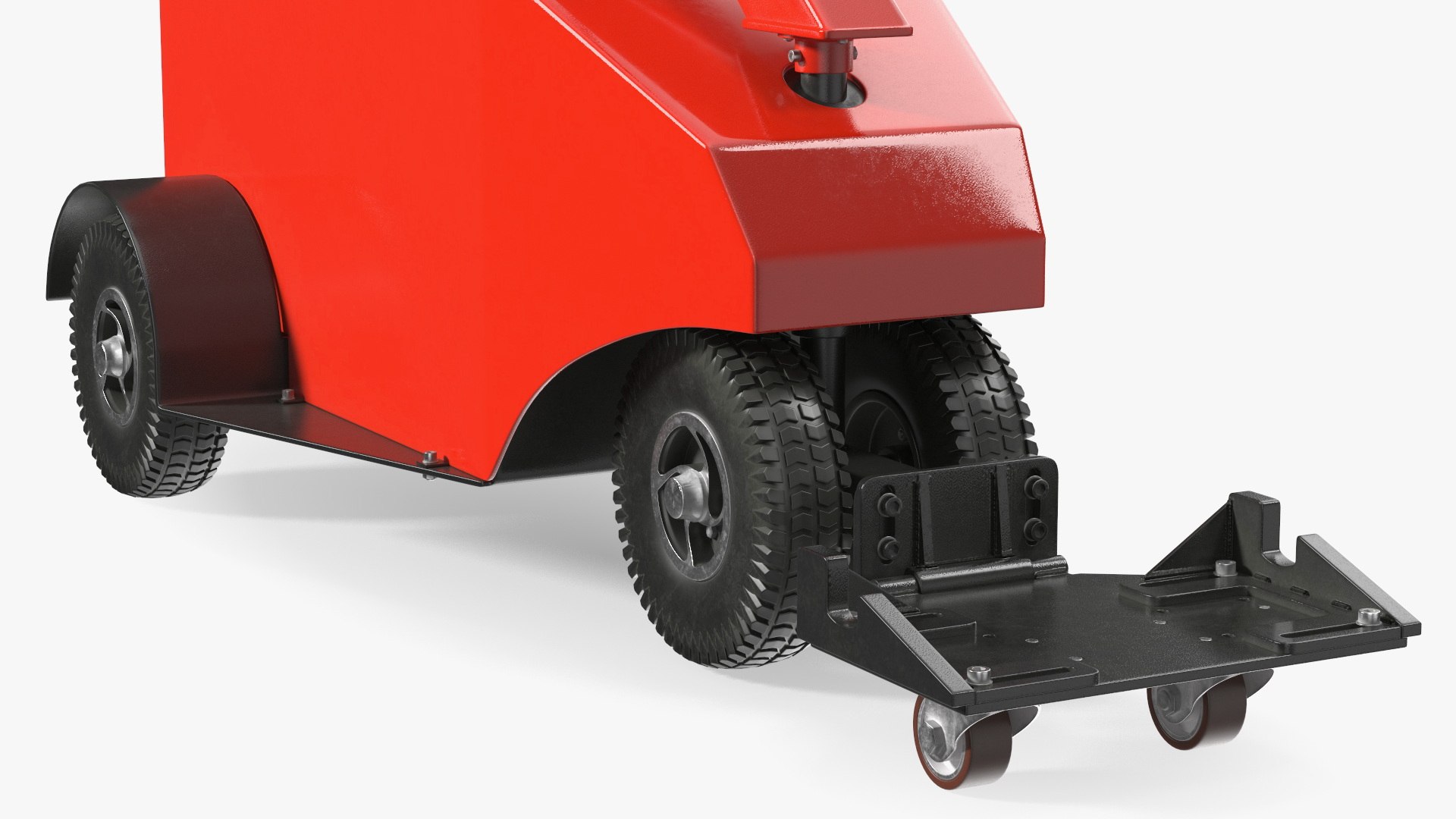 3D Red Electric Trolley Cart Mover - TurboSquid 2095326