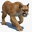 3d Model Puma Animation Cat