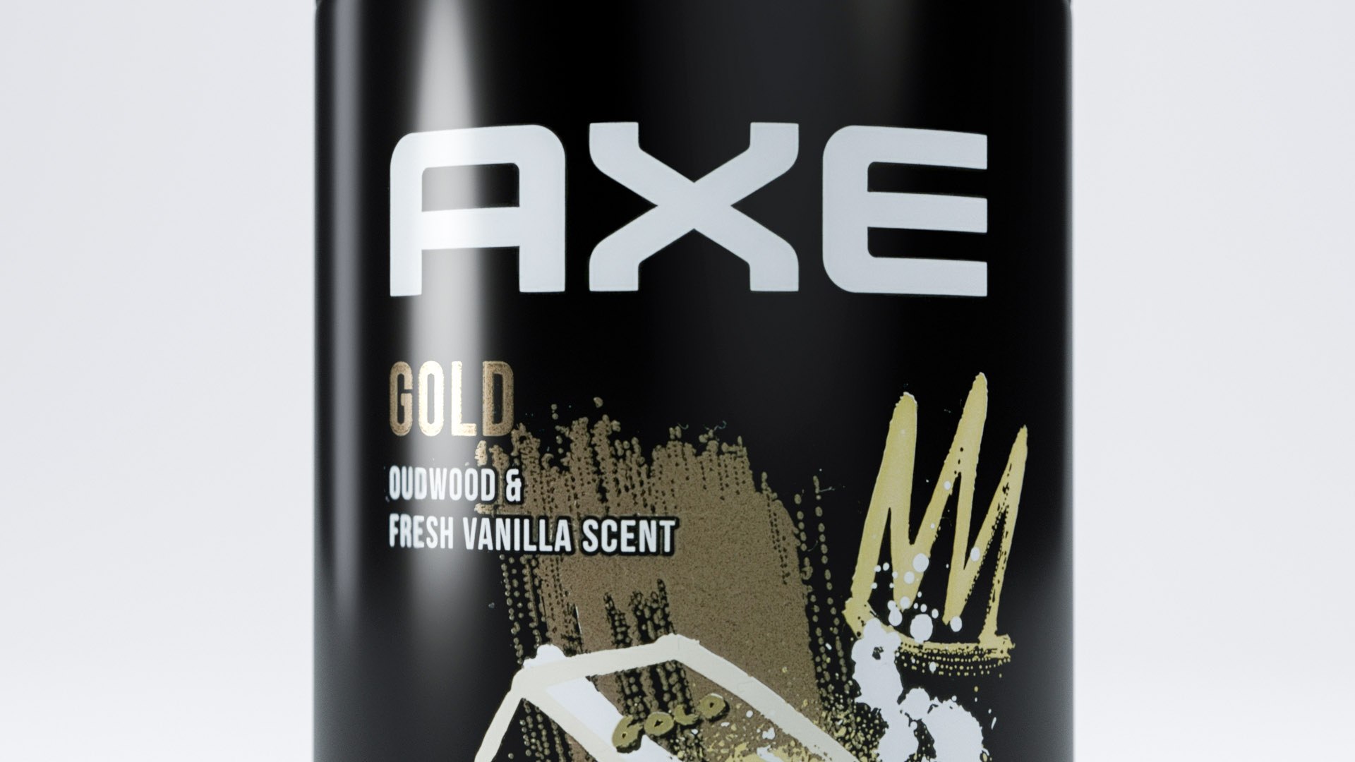 3D Axe Gold Deodorant - TurboSquid 2203815