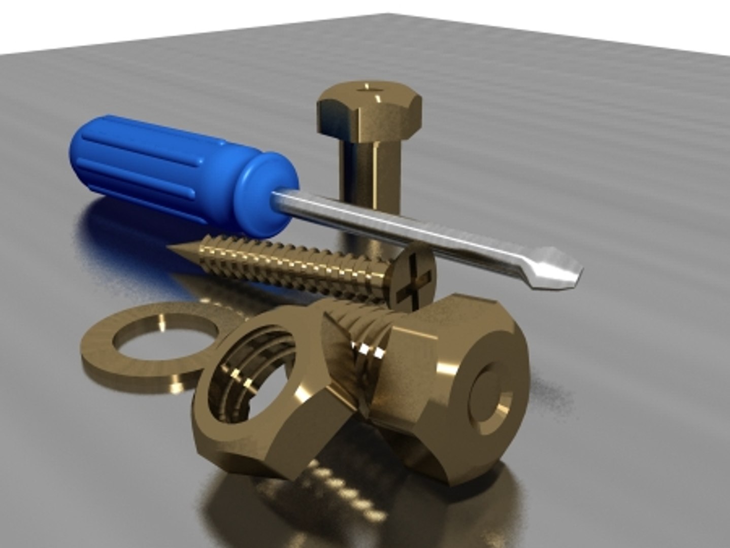 Bolts Nut Screw Driver Max