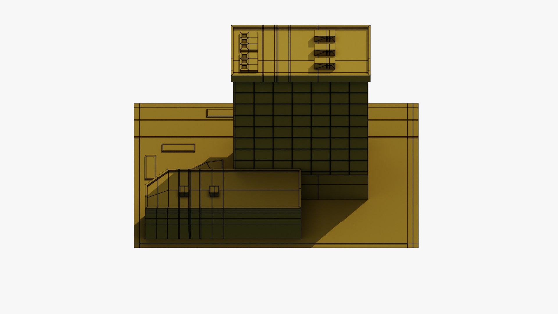 3D Hospital Building 1 - TurboSquid 1997883