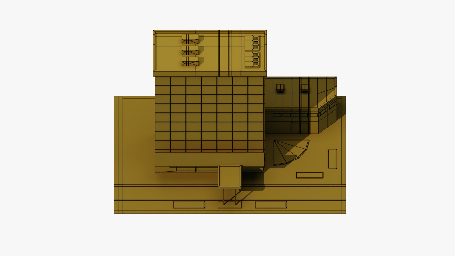 3D Hospital Building 1 - TurboSquid 1997883