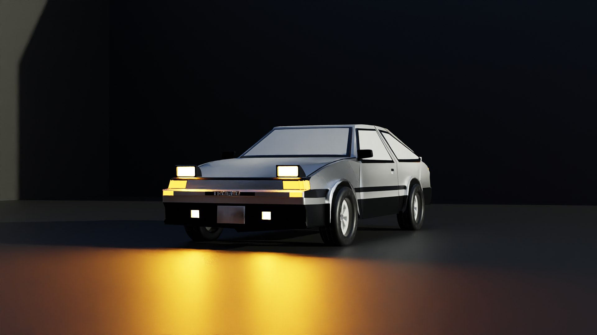 AE86 Car Model 3D Model - TurboSquid 2252999