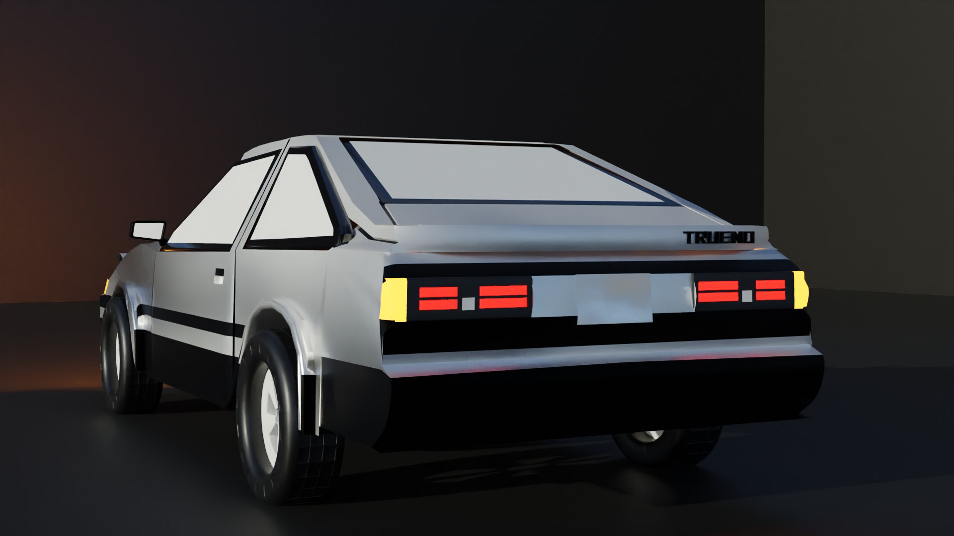 AE86 Car Model 3D Model - TurboSquid 2252999