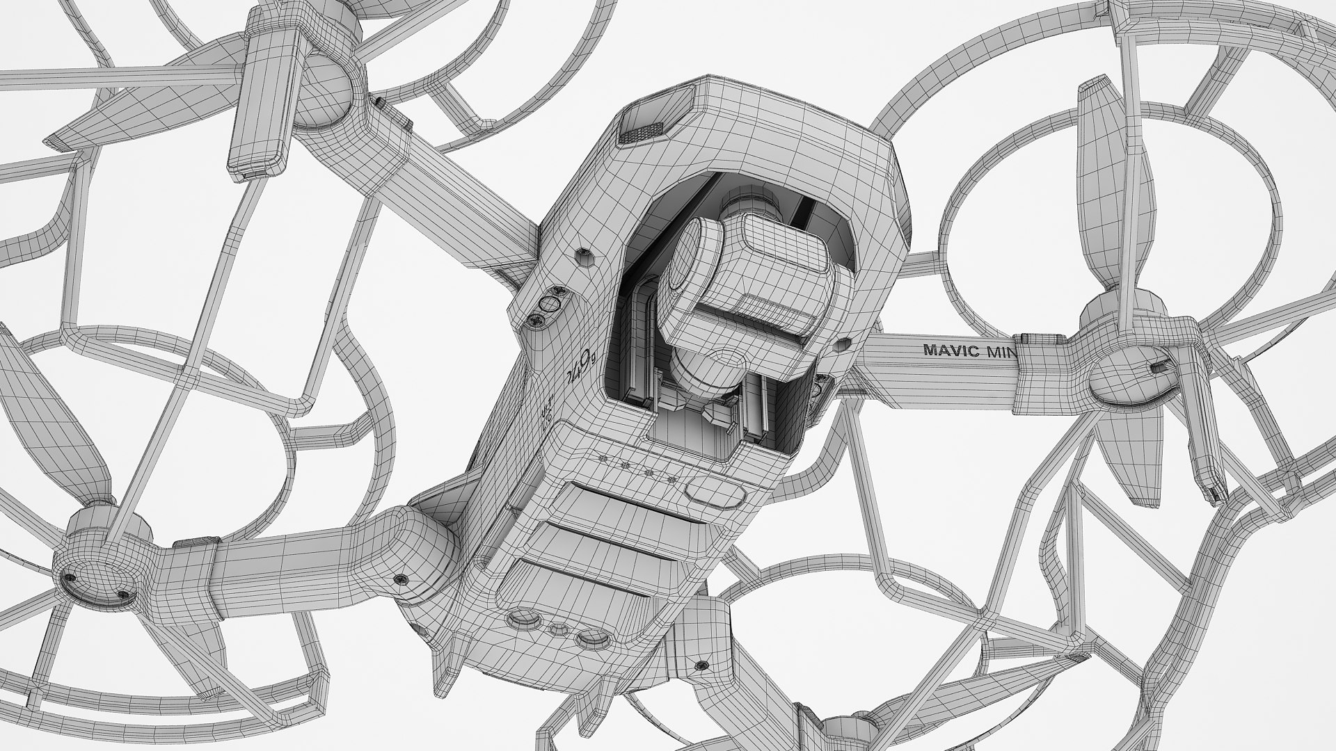 3D dji mavic mini model - TurboSquid 1524951