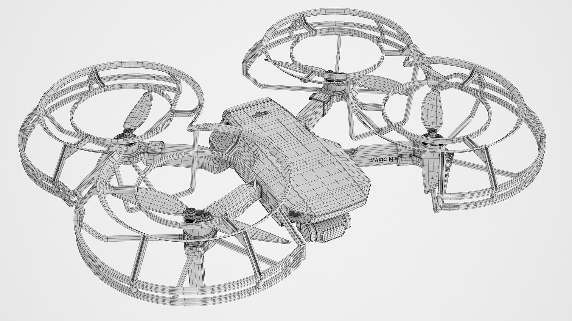 3D dji mavic mini model - TurboSquid 1524951