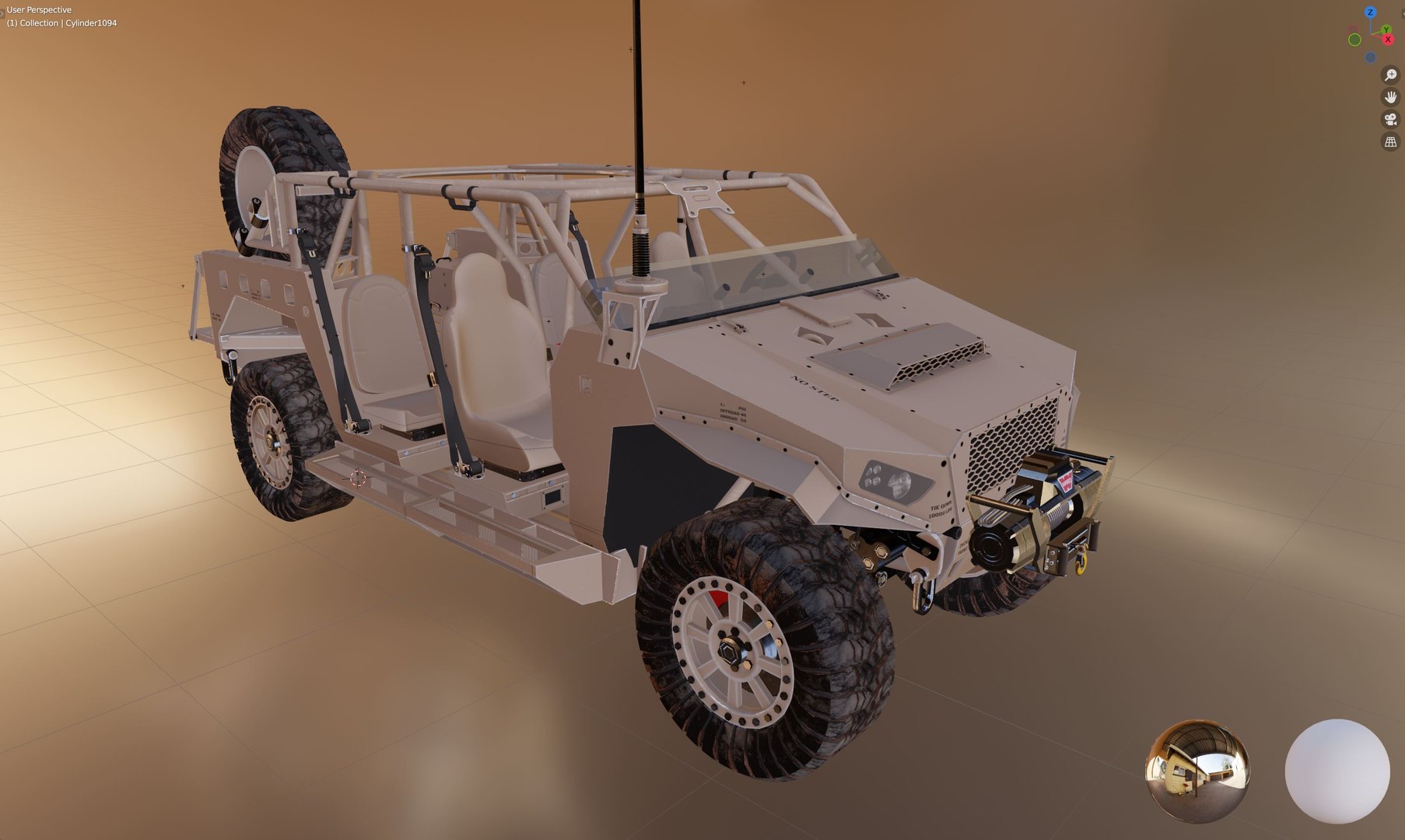 Polaris Dagor Model Turbosquid 2123121