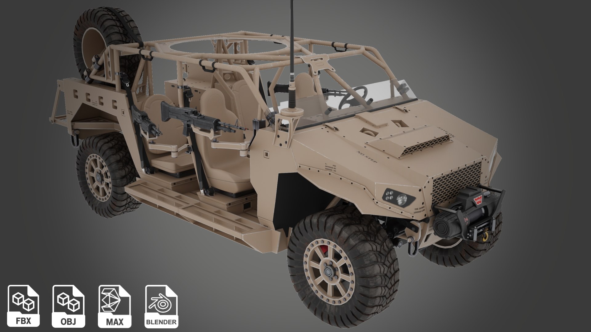 Polaris Dagor Model - TurboSquid 2123121