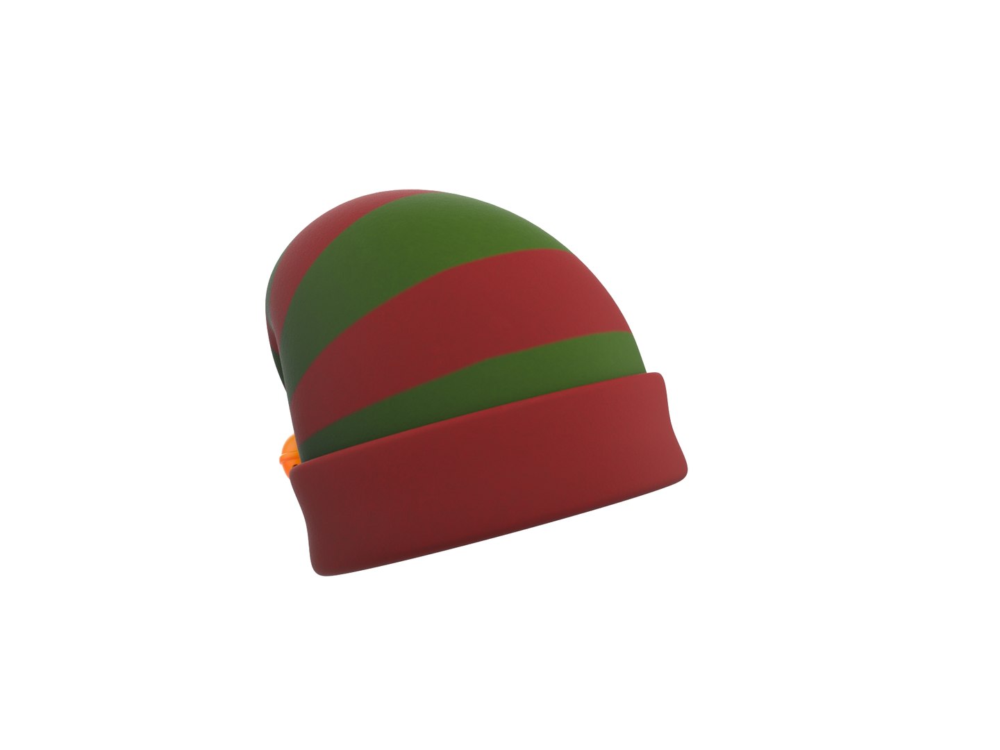 Christmas Elf Hat 3D Model - TurboSquid 1773110