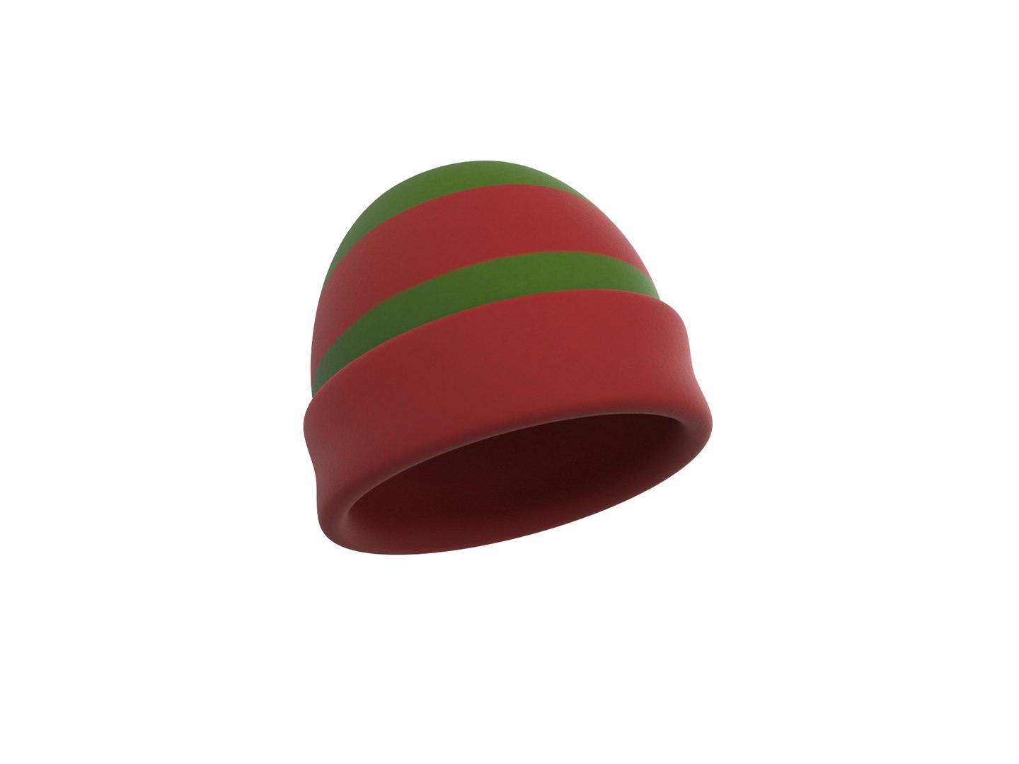 Christmas Elf Hat 3D Model - TurboSquid 1773110
