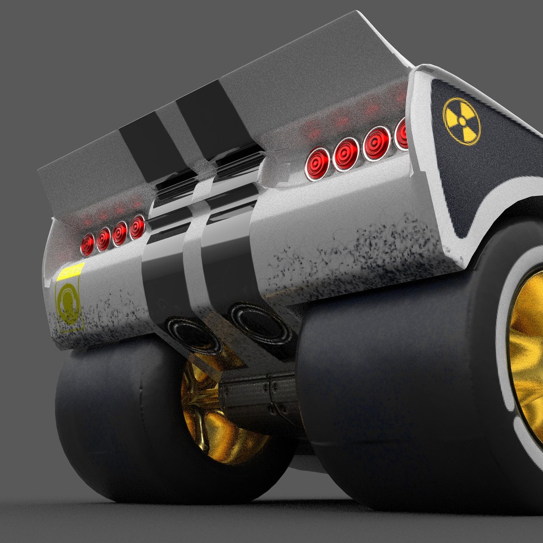 3D Drag Car Model - TurboSquid 1613195