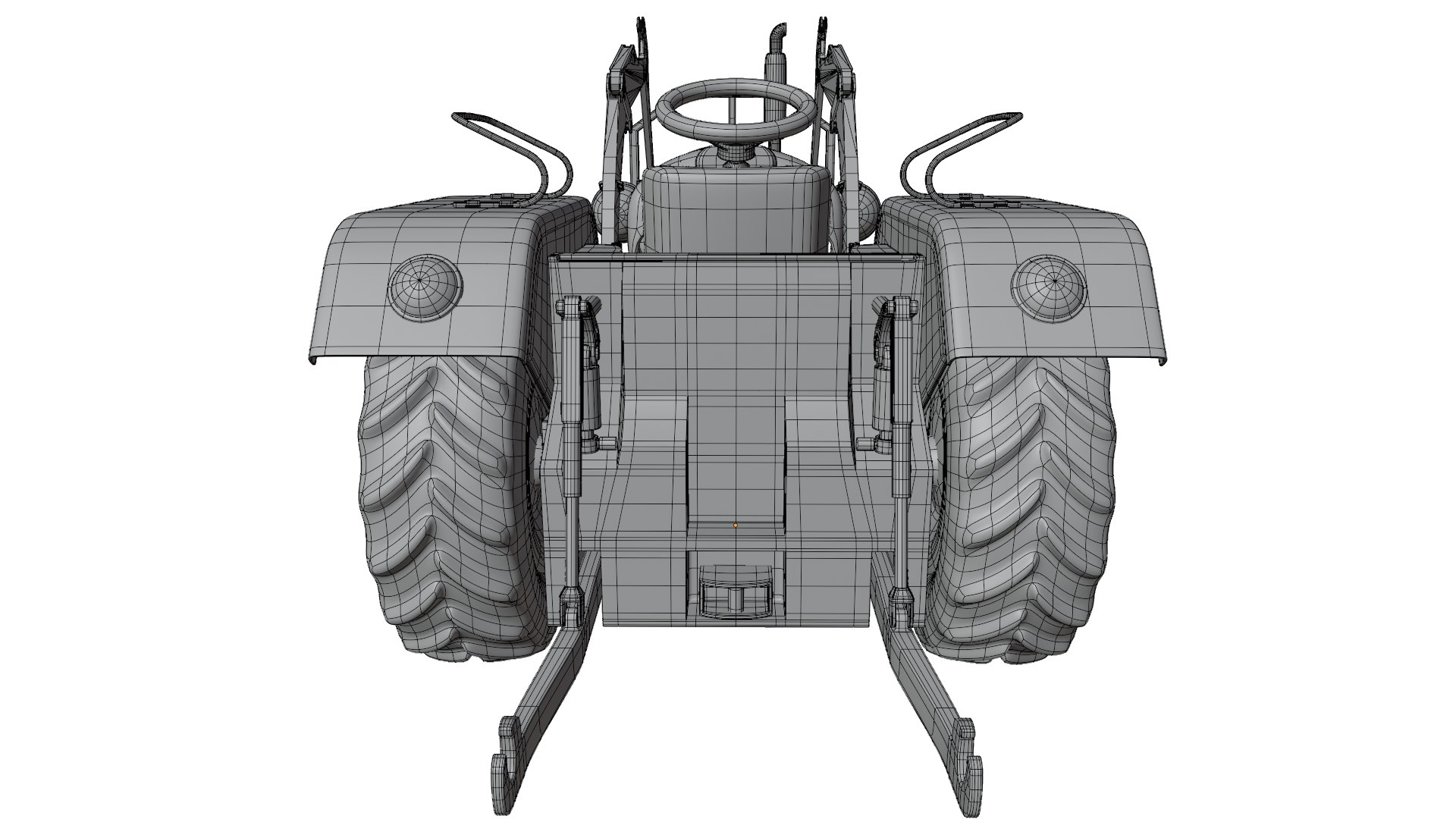 3D Model Tractor Hay Mover - TurboSquid 2226838