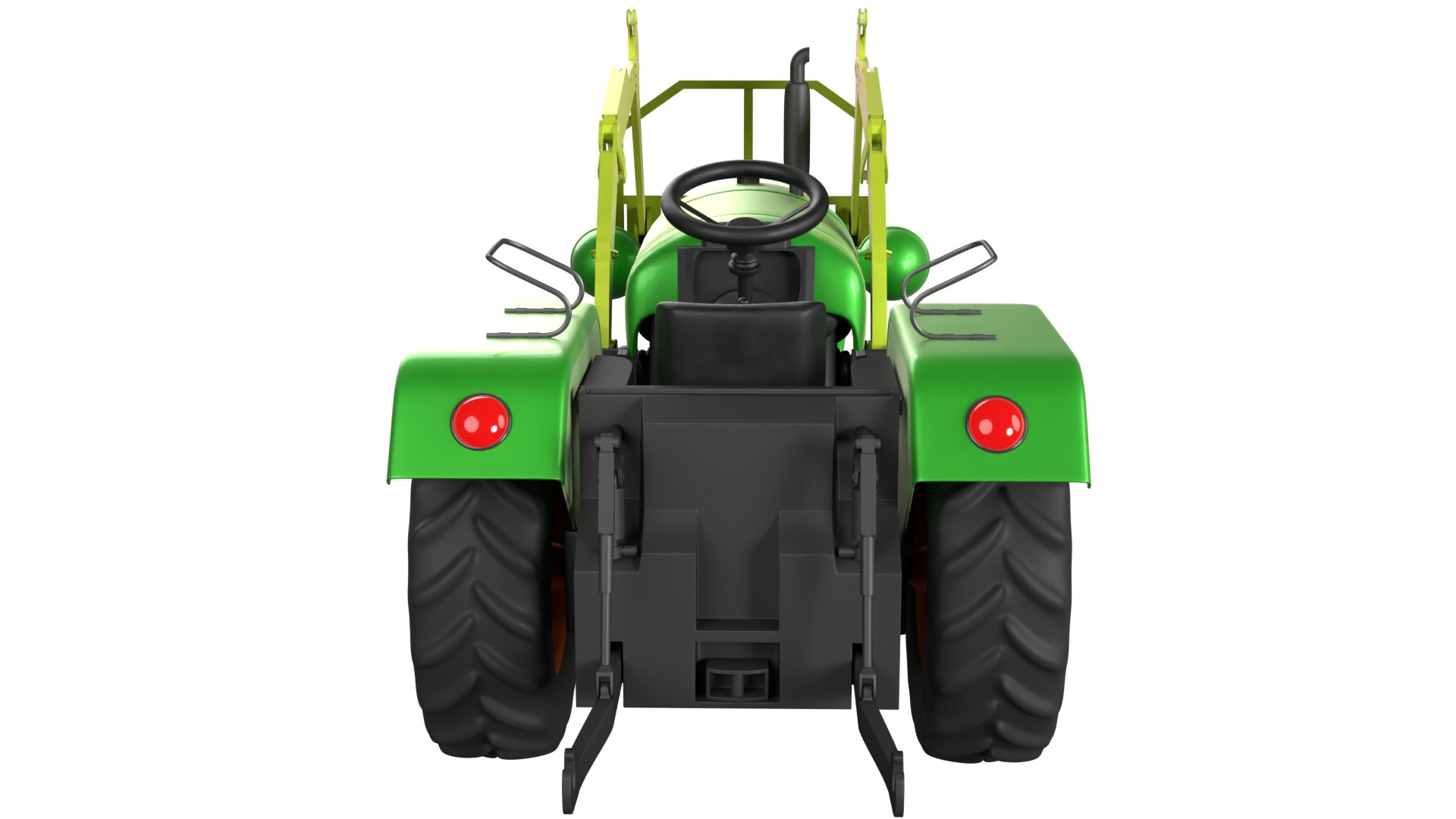3D Model Tractor Hay Mover - TurboSquid 2226838