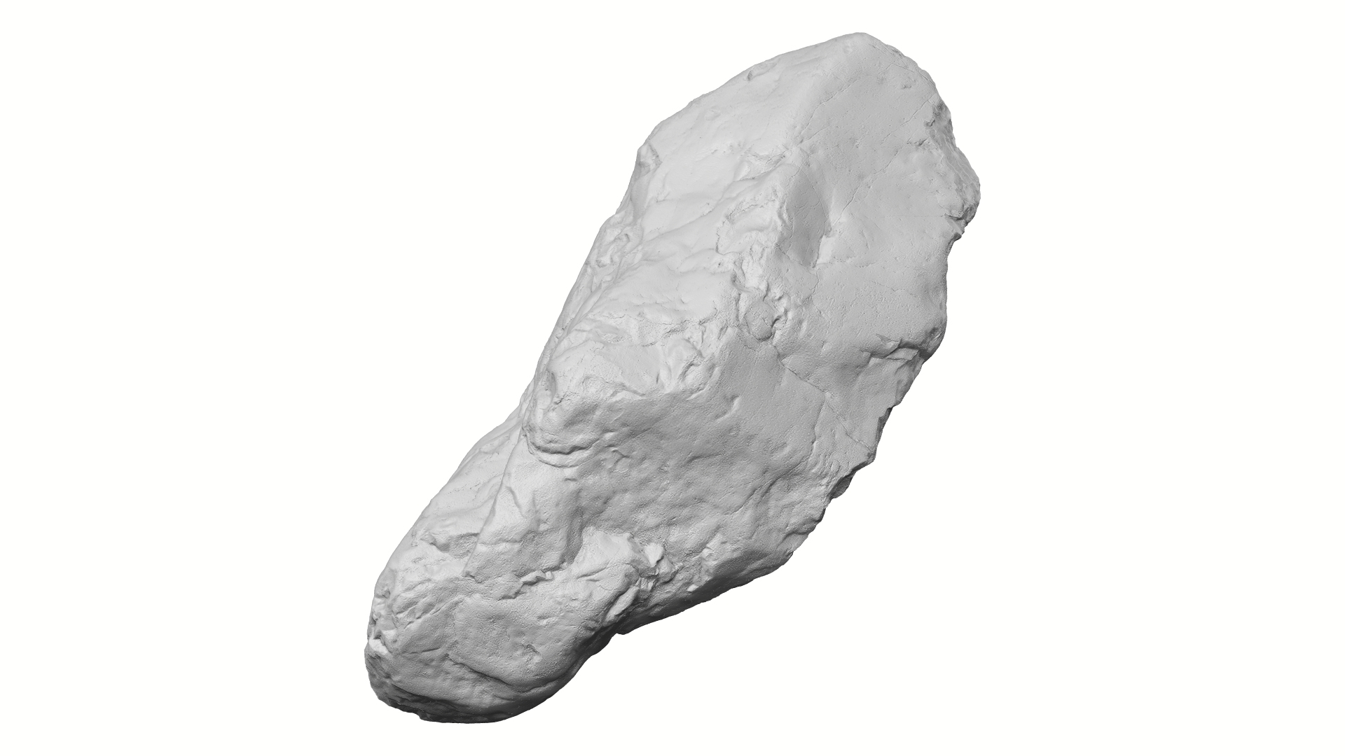 3D Red Stone Raw Scanned Model - TurboSquid 1803216