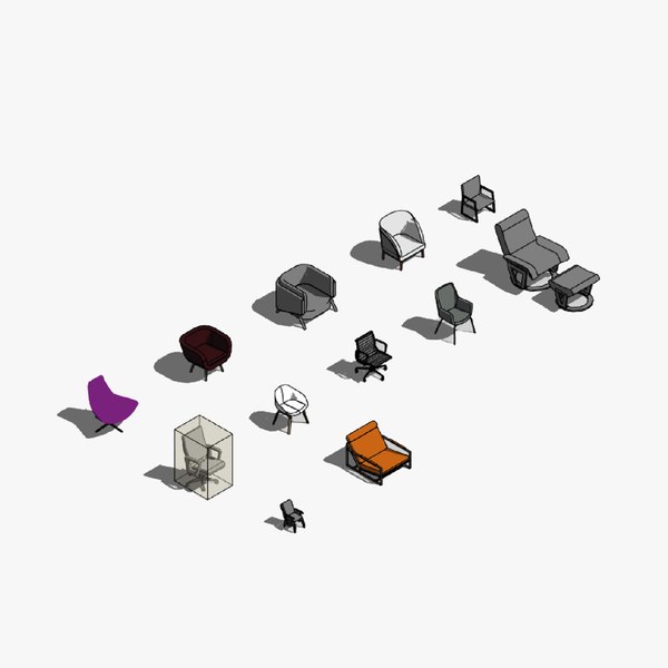 Chair Revit 3D Models for Download | TurboSquid