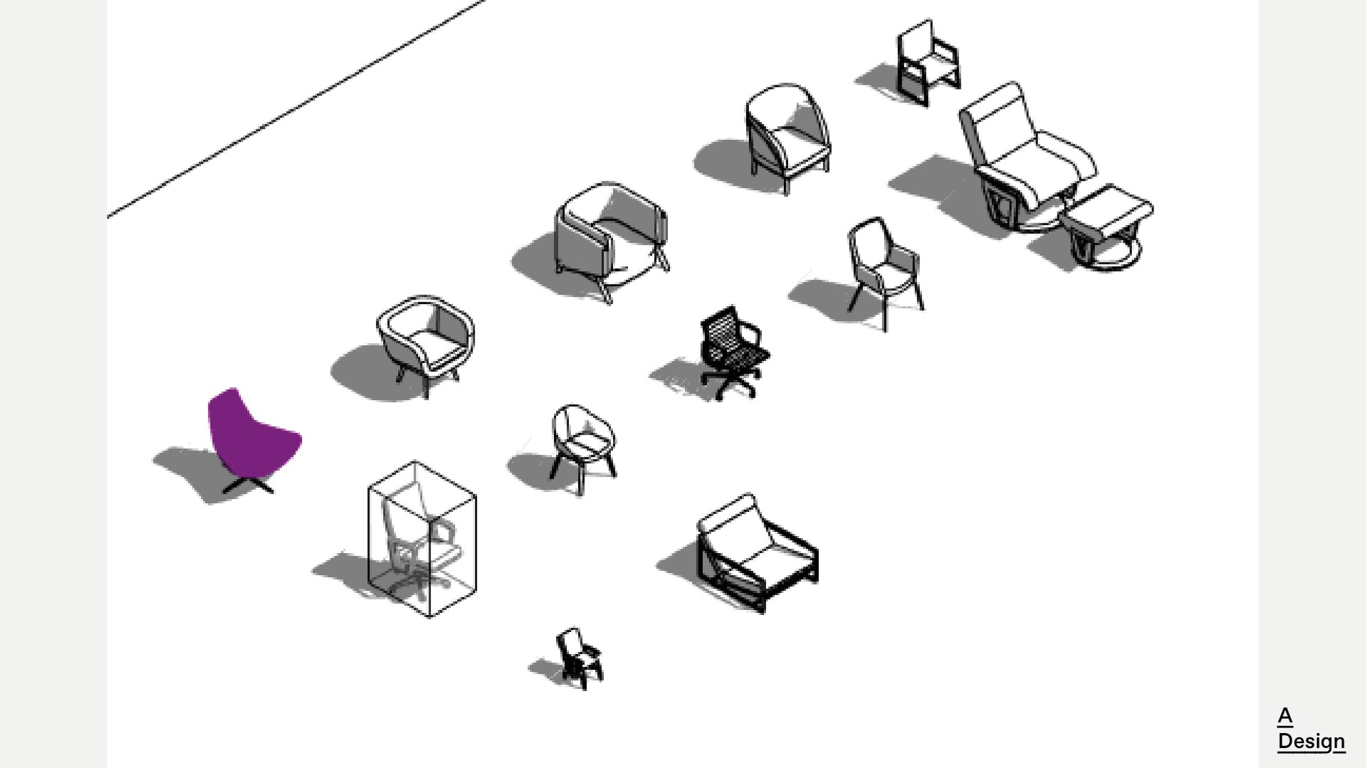 3D Seats - Pack of revit families - TurboSquid 2017081