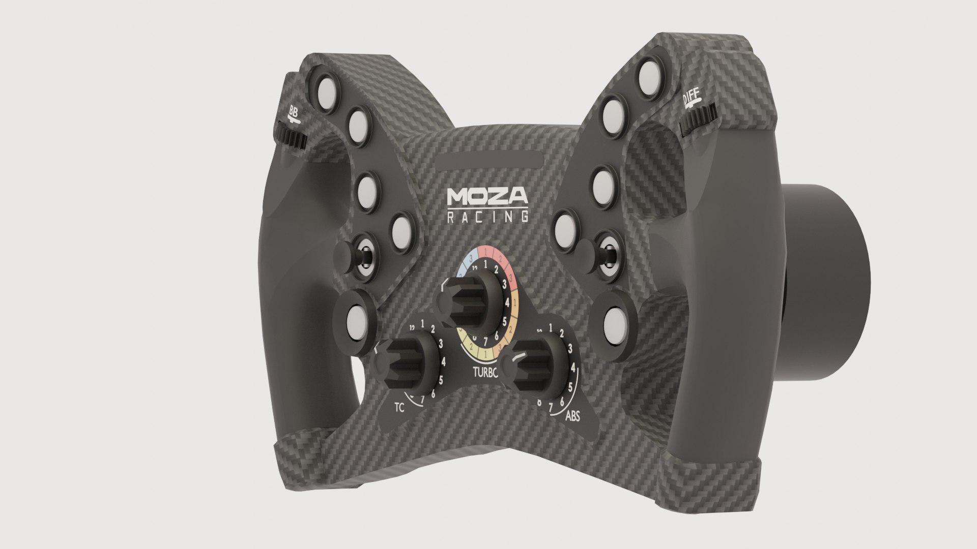 3D Moza KS wheel - TurboSquid 2159467