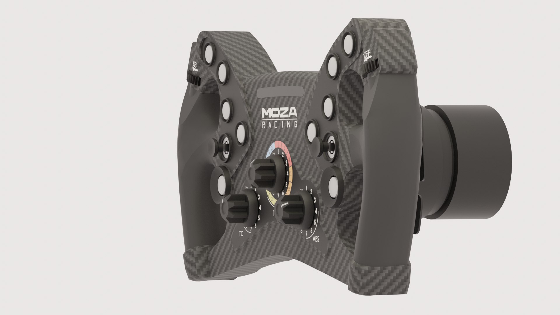 3D Moza KS wheel - TurboSquid 2159467