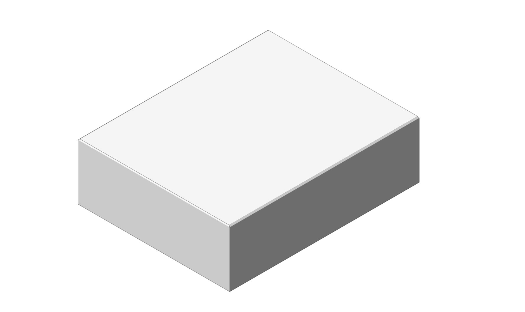 3D Concrete Block Step Set 50 Cm 3 Models 50 30 15 50 35 15 50 40 15 ...