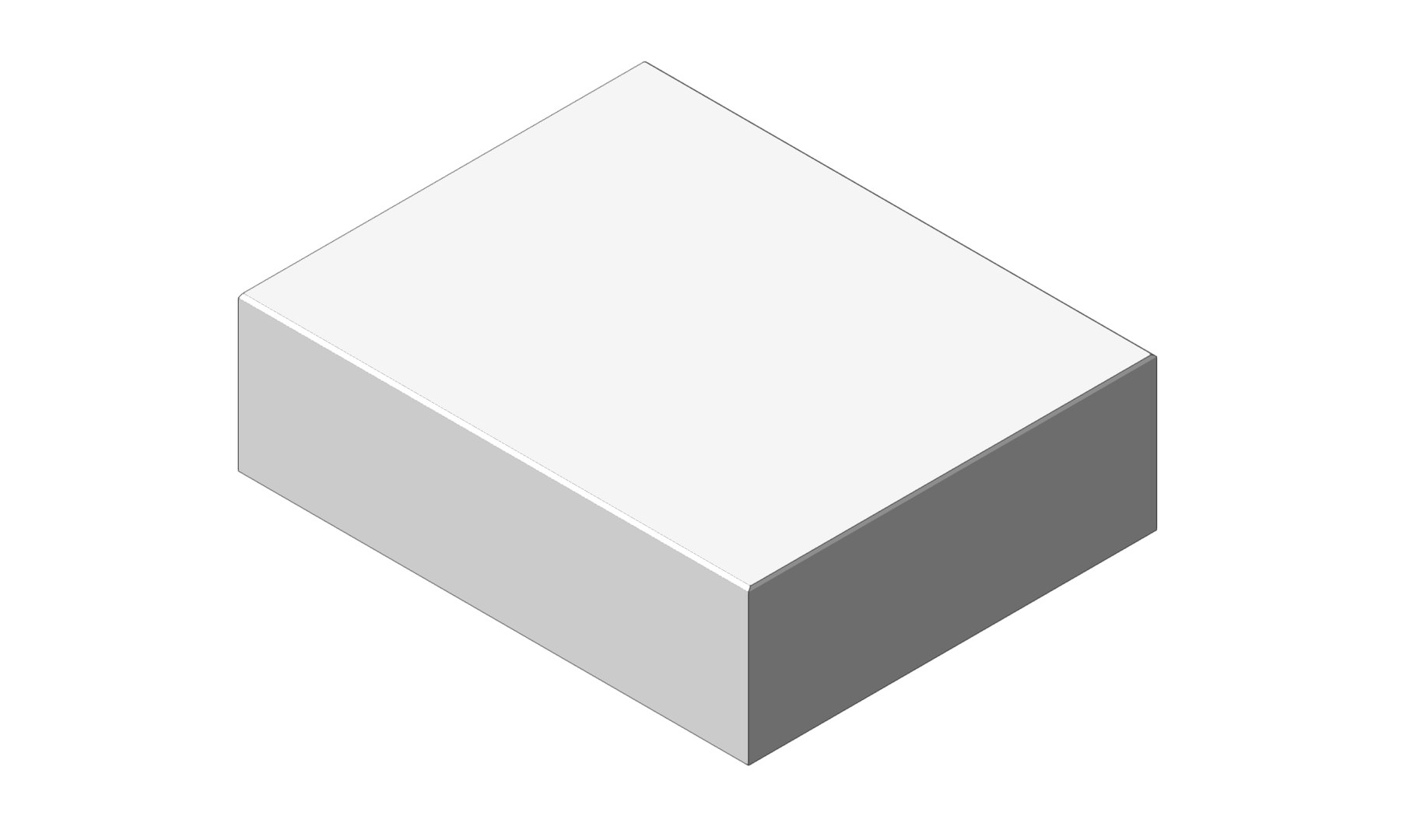 3D Concrete Block Step Set 50 Cm 3 Models 50 30 15 50 35 15 50 40 15 ...