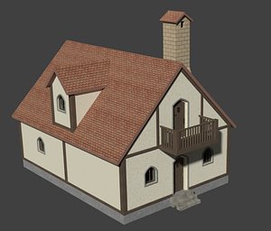 Medieval House Blender Models for Download | TurboSquid