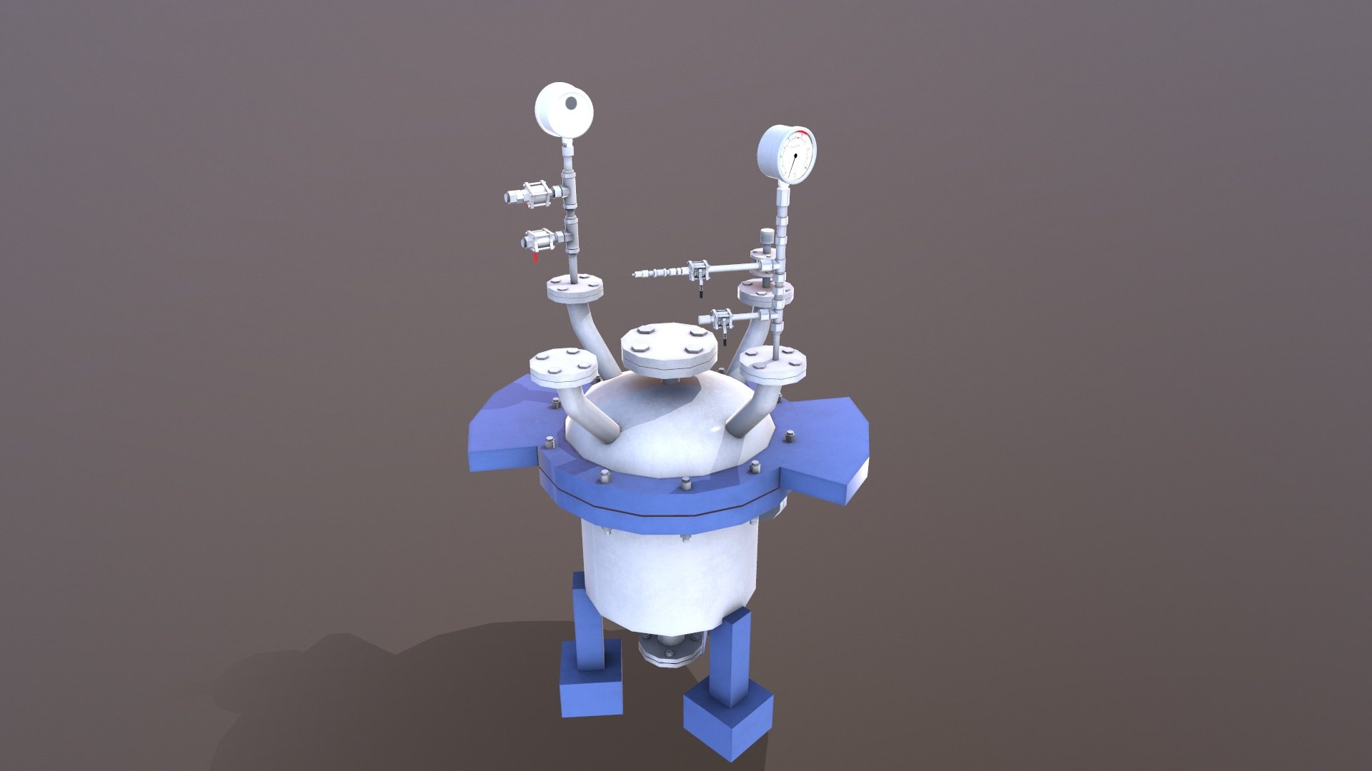 3D Model Vessel Drum - TurboSquid 2288867