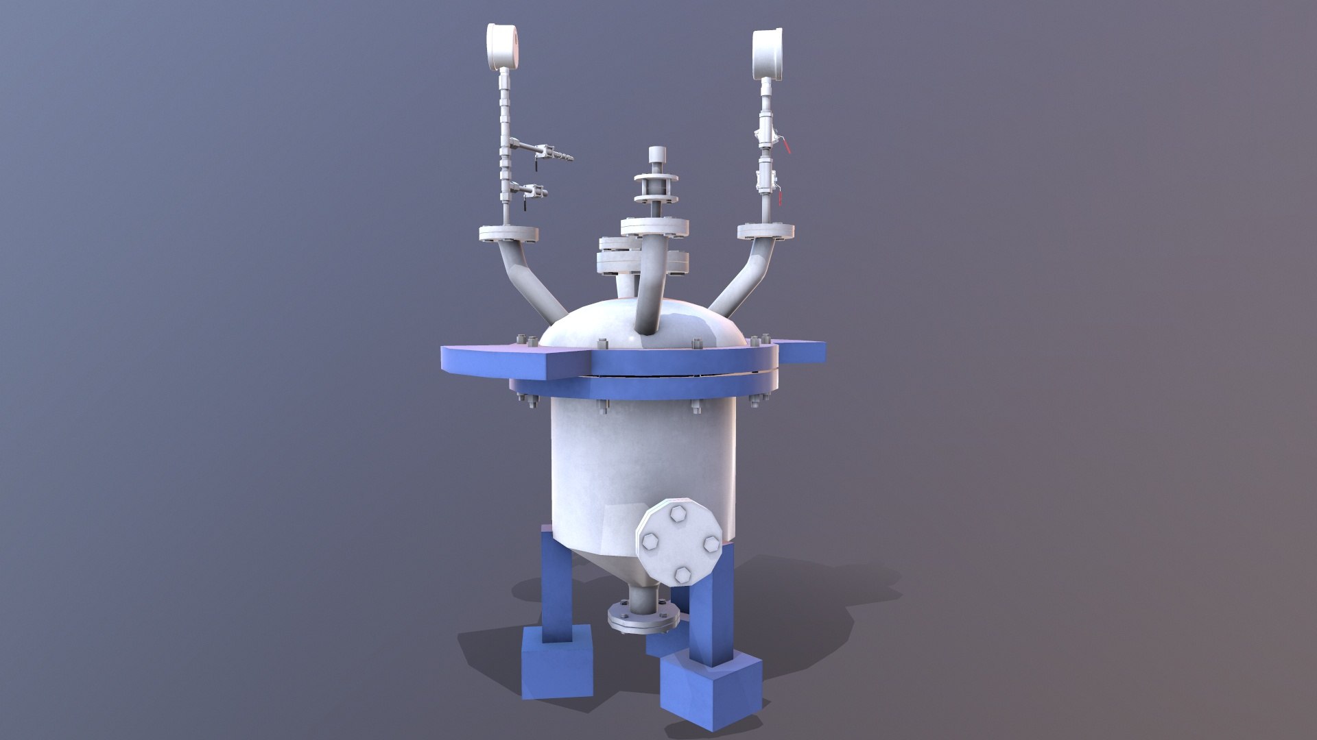 3D Model Vessel Drum - TurboSquid 2288867
