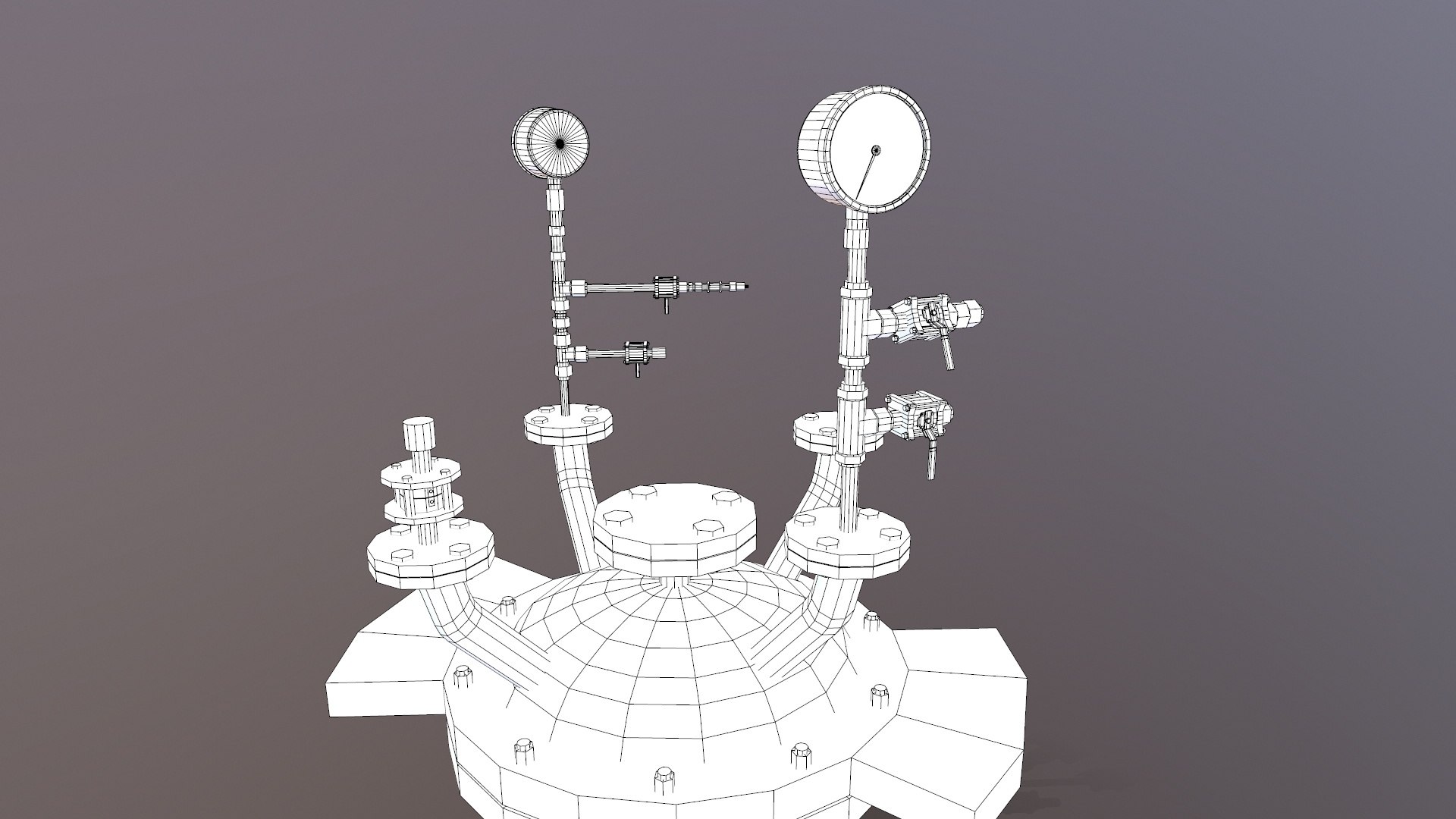 3D Model Vessel Drum - TurboSquid 2288867