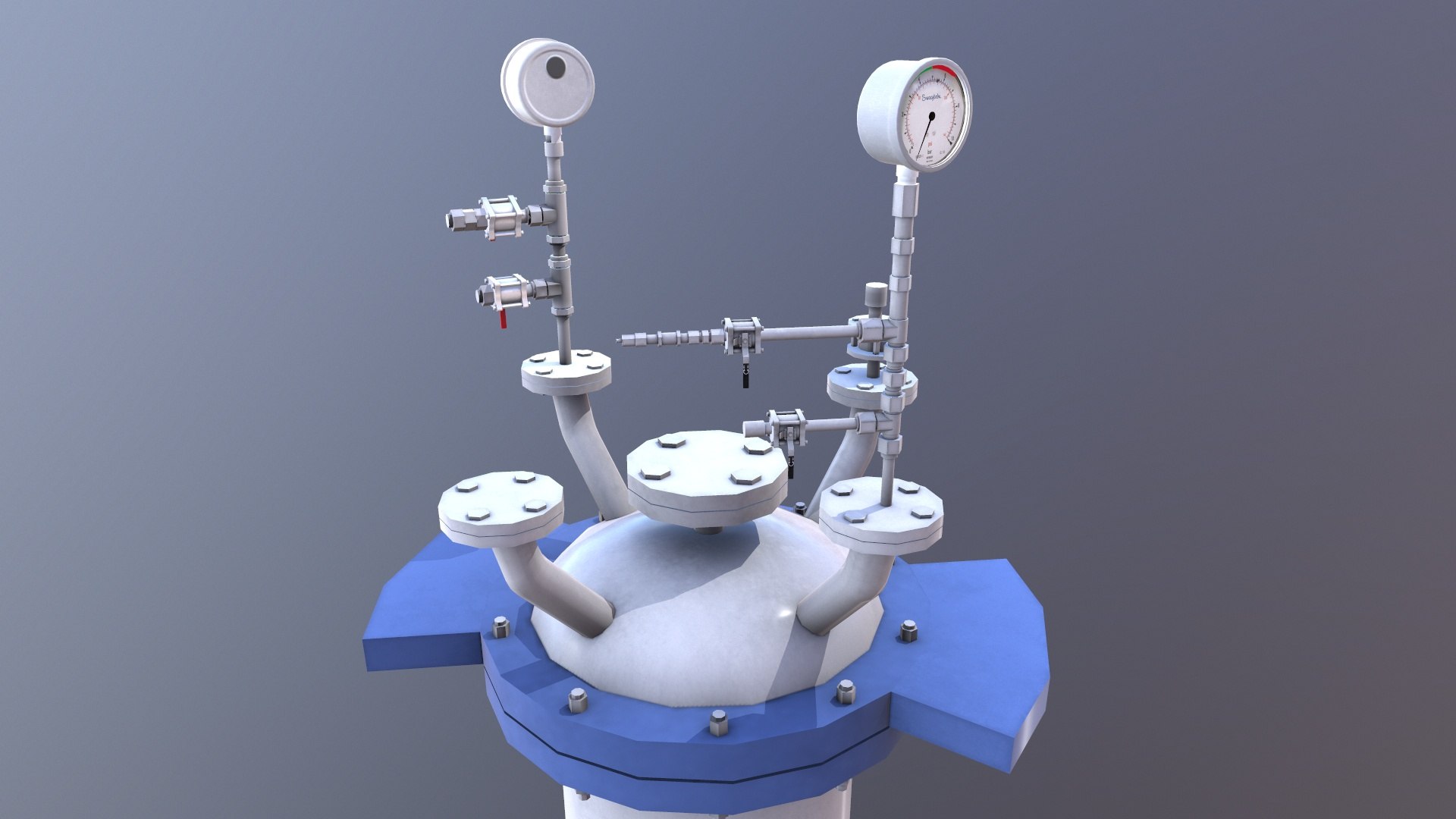 3D Model Vessel Drum - TurboSquid 2288867