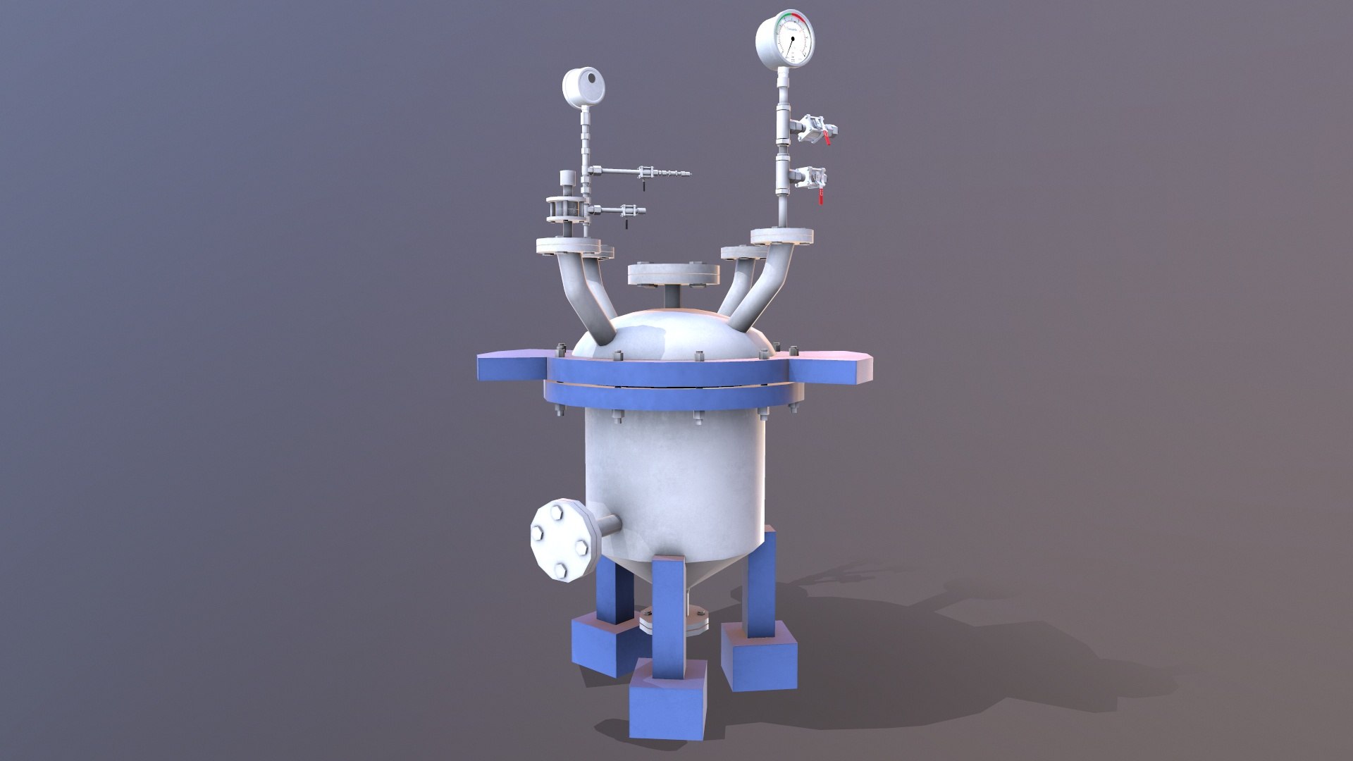 3D Model Vessel Drum - TurboSquid 2288867