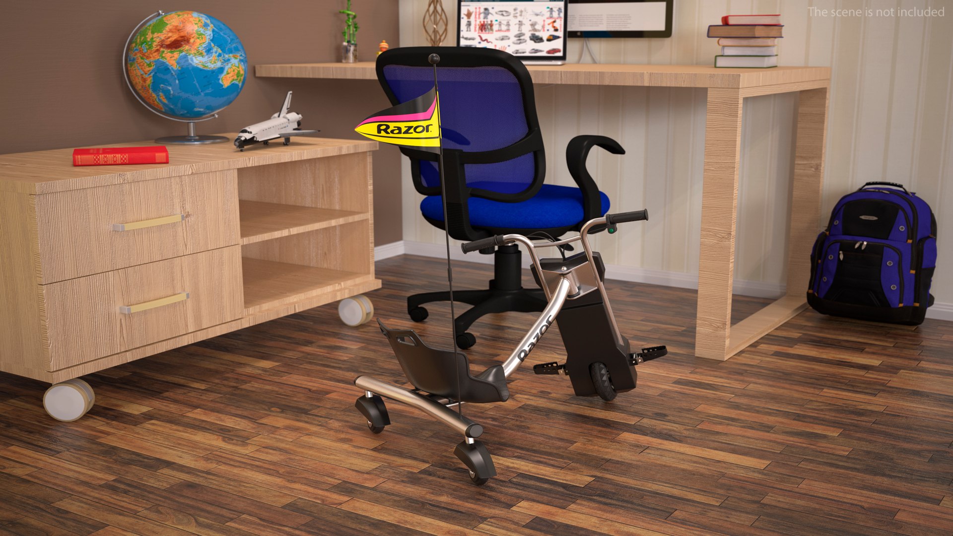 Razor Powerrider 360 Electric Tricycle Rigged 3D - TurboSquid 1727818