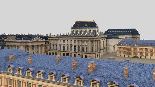 modelo 3d Palacio de Versalles Francia - TurboSquid 1761995