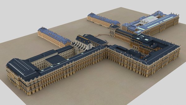 modelo 3d Palacio de Versalles Francia - TurboSquid 1761995