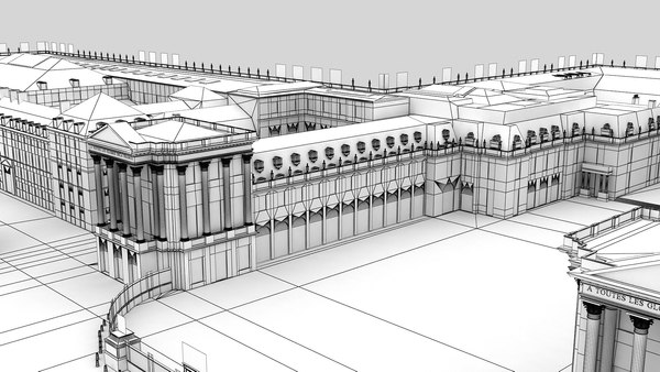 3D Versailles Palace France model - TurboSquid 1761995