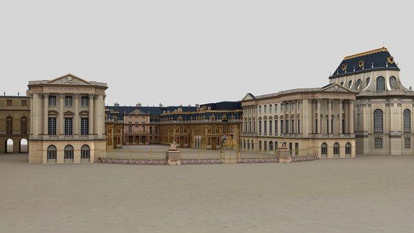 modelo 3d Palacio de Versalles Francia - TurboSquid 1761995