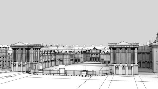 3D Versailles Palace France model - TurboSquid 1761995