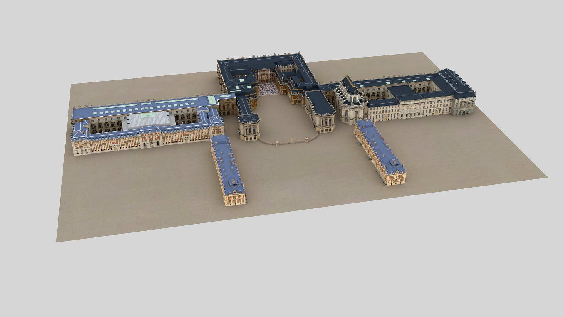 3D Versailles Palace France Model - TurboSquid 1761995