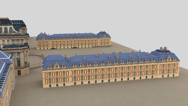 modelo 3d Palacio de Versalles Francia - TurboSquid 1761995