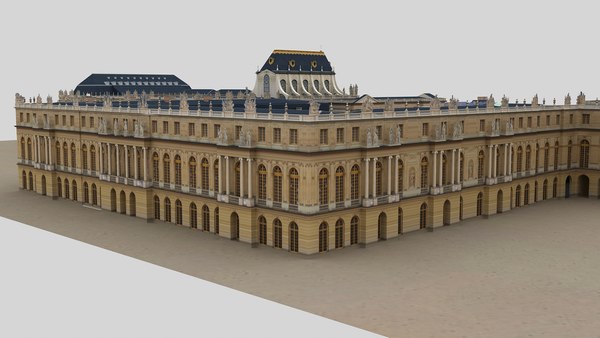 modelo 3d Palacio de Versalles Francia - TurboSquid 1761995