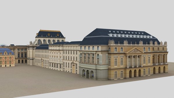 3D Versailles Palace France model - TurboSquid 1761995