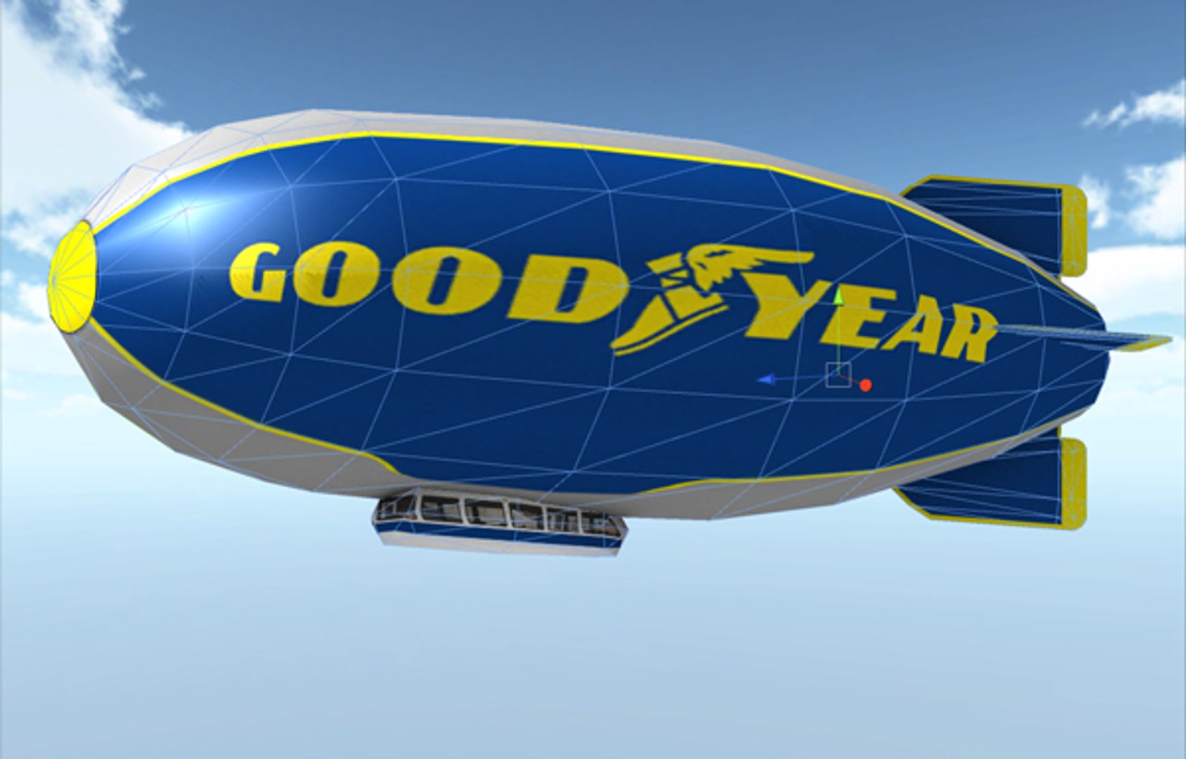 3d Goodyear Vehicle