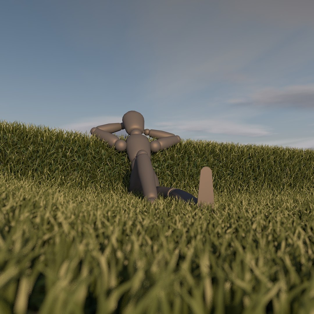 Cinema 4D Simple Grass 3D Model - TurboSquid 2009513