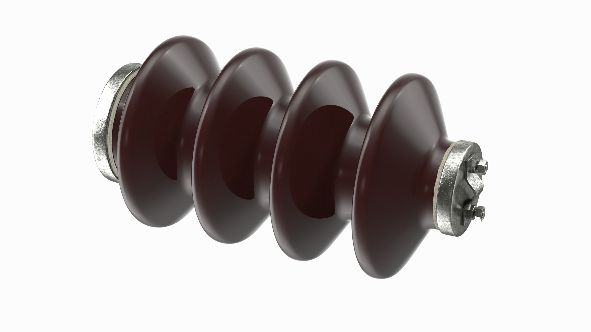 3D High Voltage Porcelain Insulator Model - TurboSquid 2246957