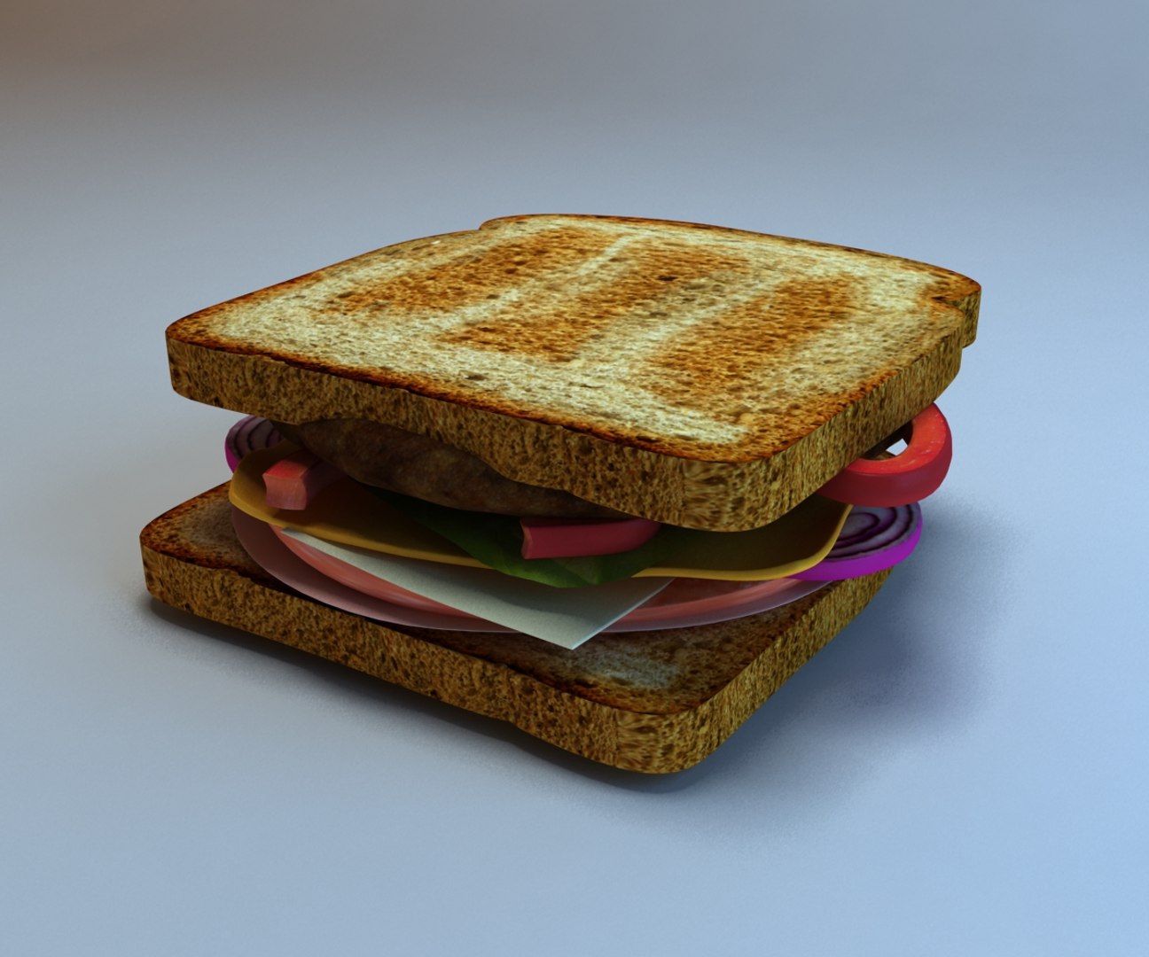Sandwich 3D Model | 1143894 | TurboSquid