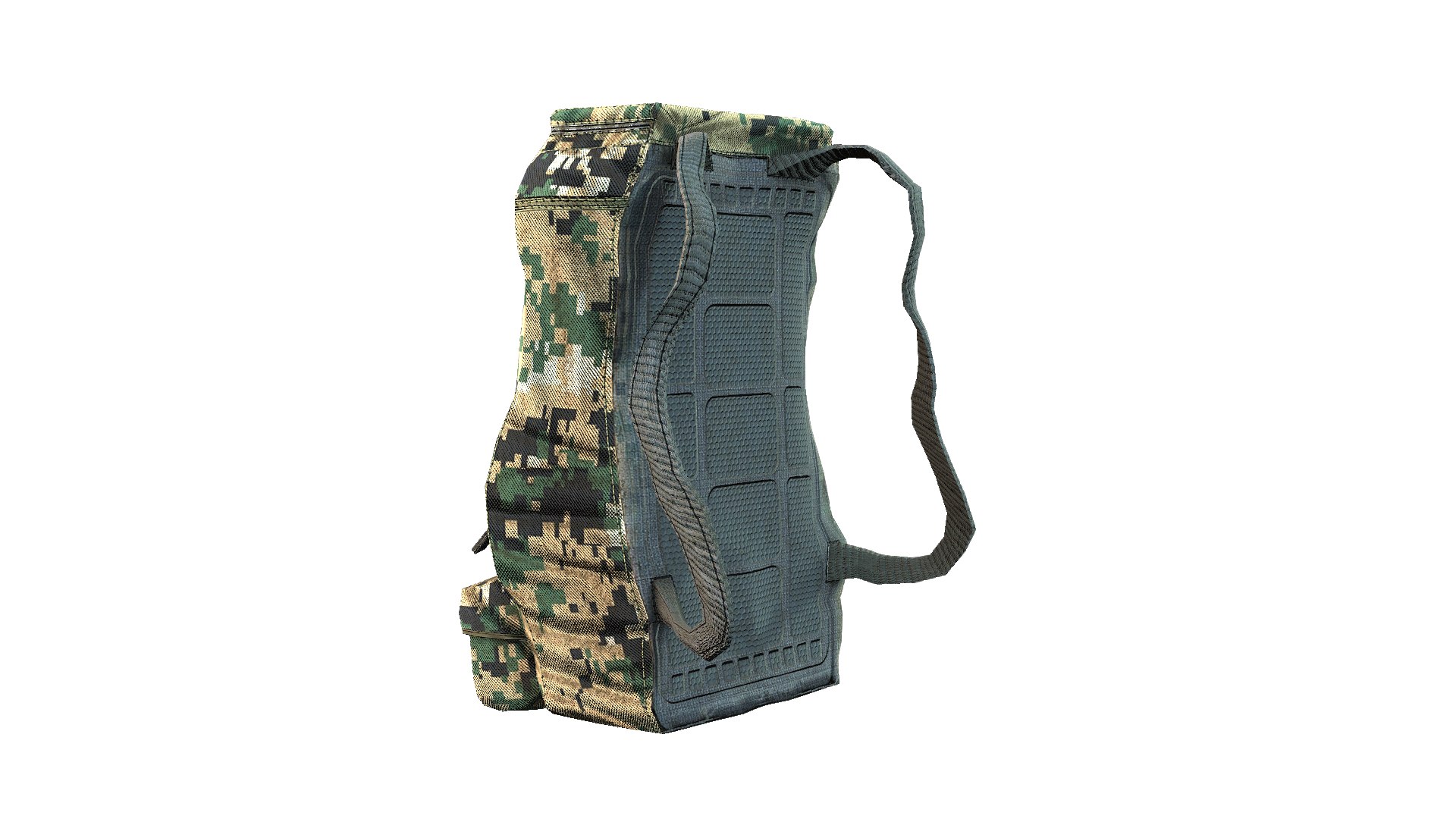Military Backpack Model - TurboSquid 2417524