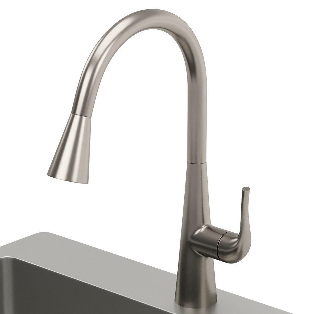 ELKAY ECTSR25229TFGB- Kitchen Sink 3D Model - TurboSquid 2032631