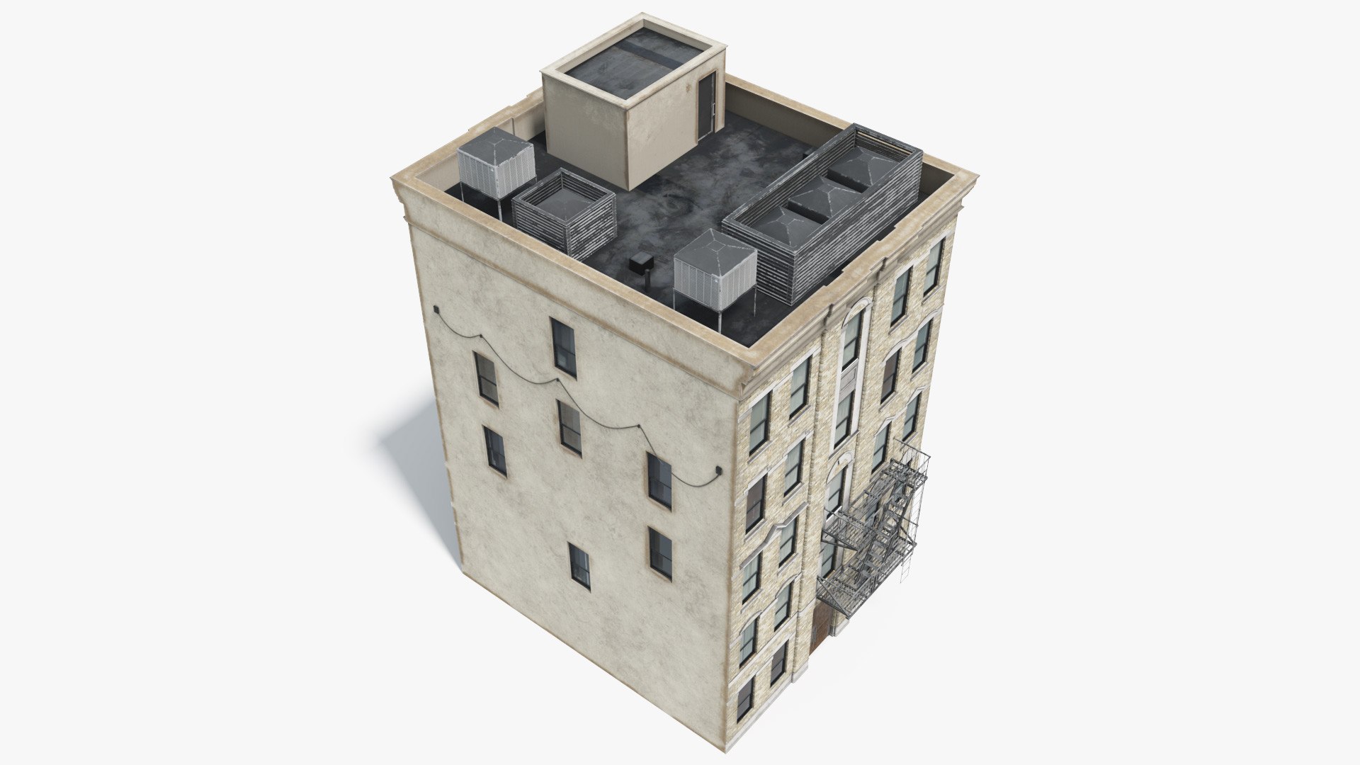 Manhattan Building 19 - 8K PBR Textures 3D Model - TurboSquid 1876311