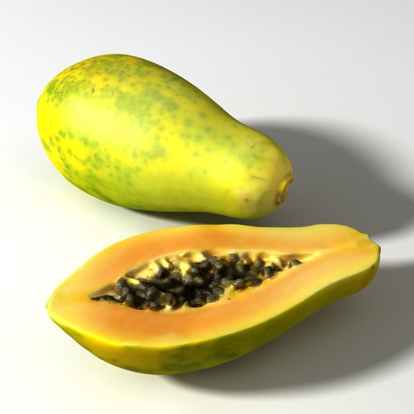 Papaya 3D Models for Download | TurboSquid