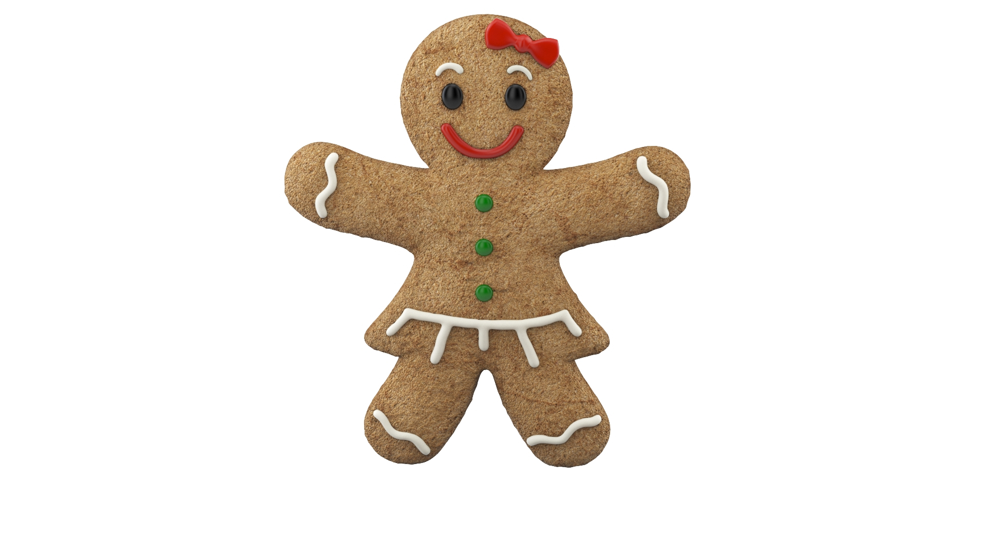 Cookie Woman 3D Model - TurboSquid 1791167