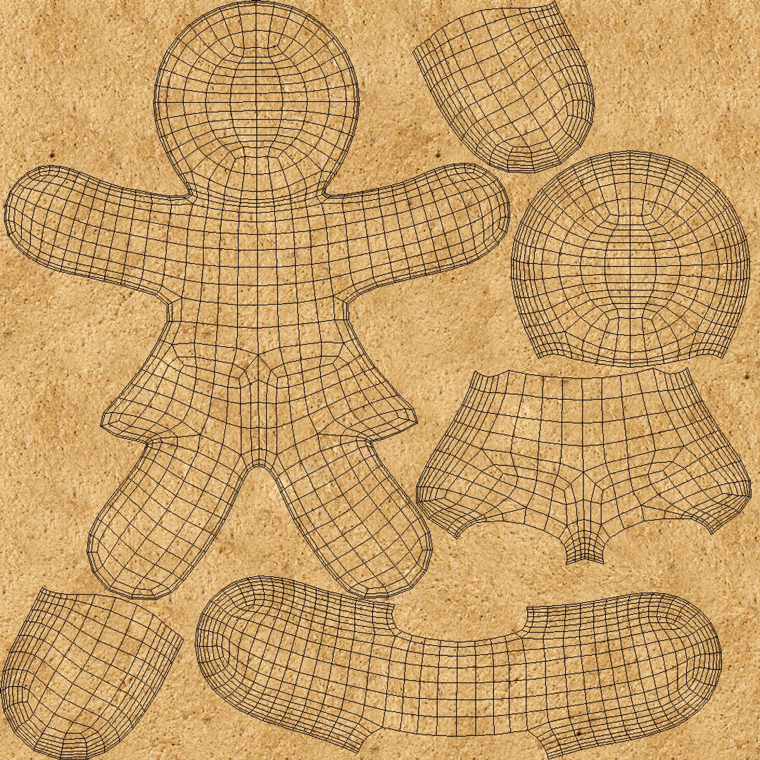 Cookie Woman 3D Model - TurboSquid 1791167